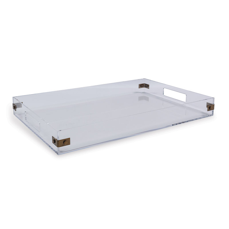 Port 68 Milan Acrylic Tray | Wayfair